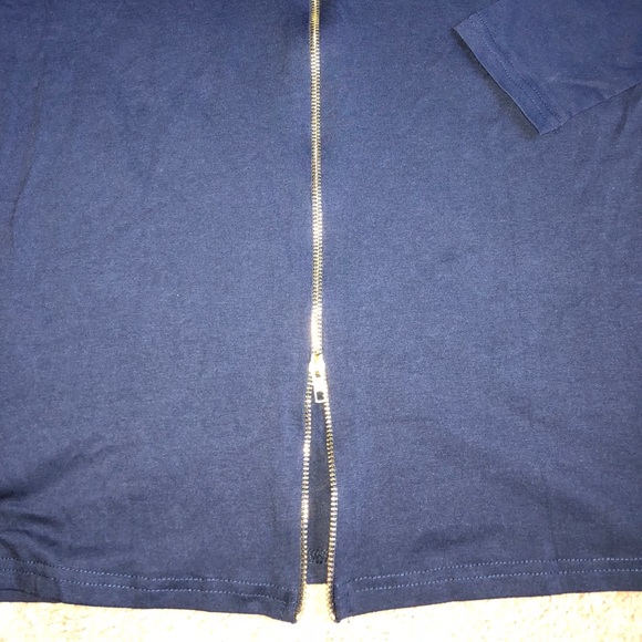 Measor | Tops | Ladies Nwt Navy Blue Measor Ls Top | Poshmark